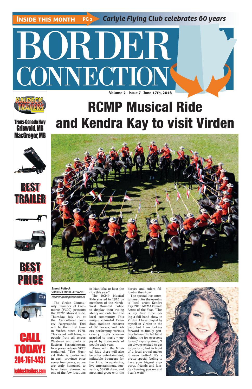 Border Connection: June 2016 by Carlyle Observer - Issuu