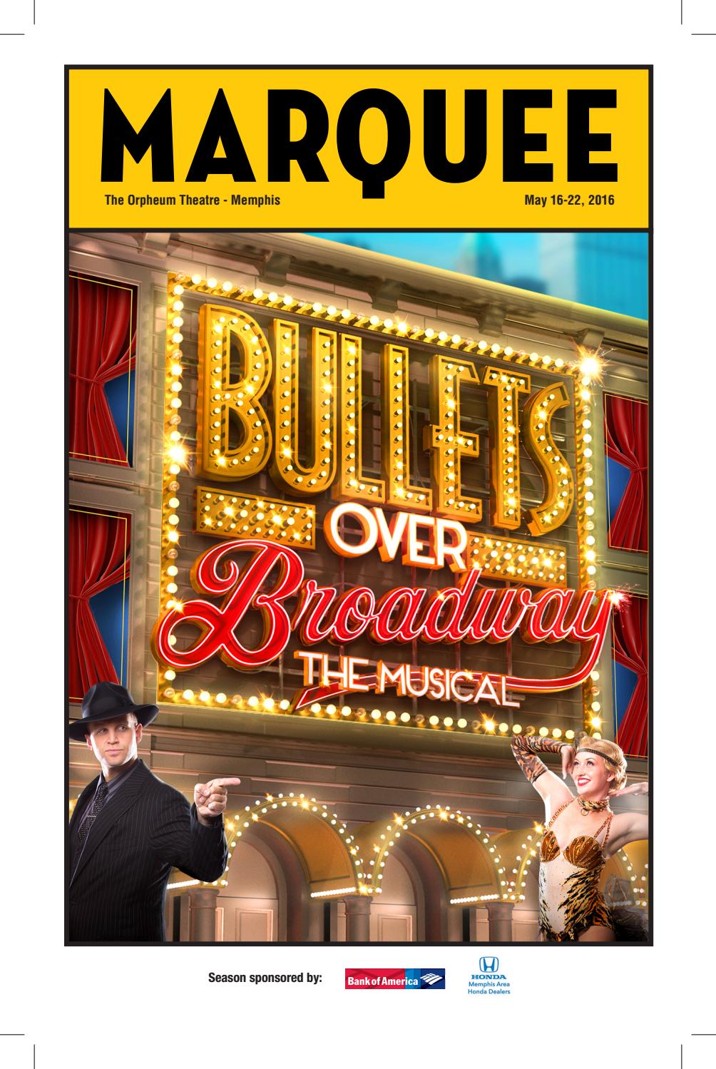 Bullets Over Broadway Logo