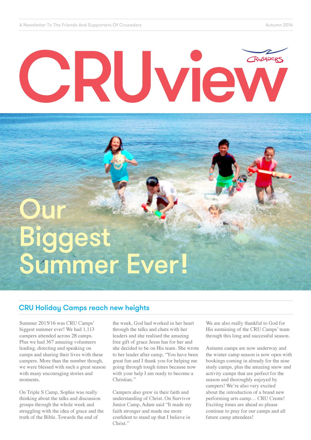 CRU View Autumn by The Crusader Union of Australia - Issuu