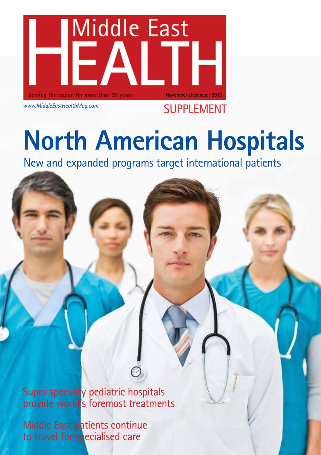 Middle East Health Magazine - NA Supplement 2013 by Middle East Health ...