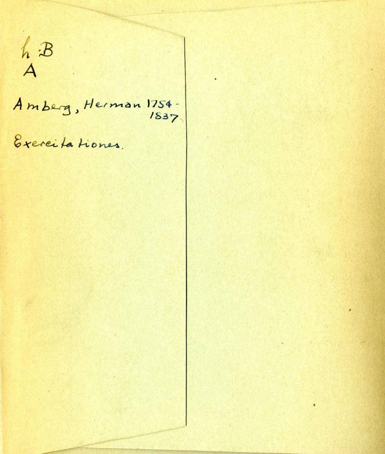 1806 amber herman exercitationes by Bergen Public Library - Issuu