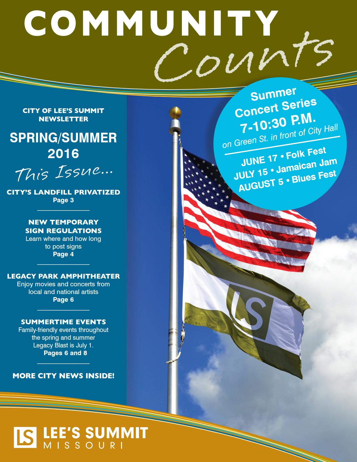 Community Counts Spring/Summer 2016 by City of Lees Summit - Issuu