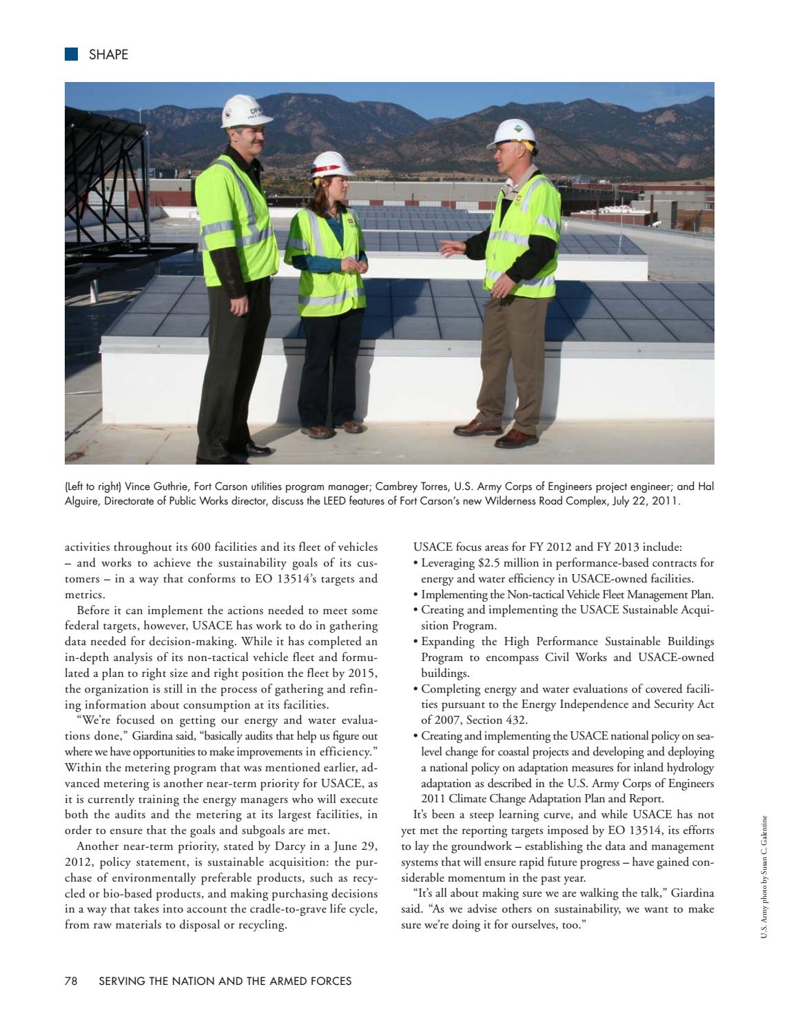 U.S. Army Corps of Engineers: Building Strong, Serving the Nation and ...