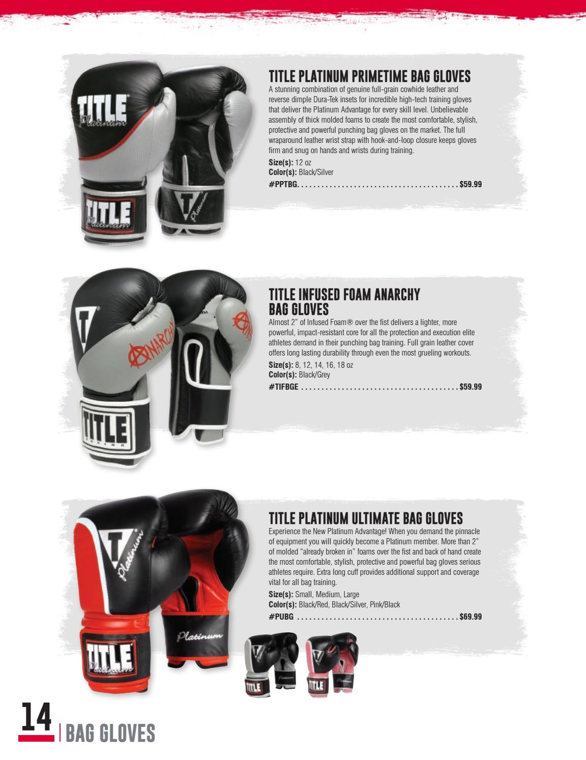 Title Boxing Club 2016 Catalog by TITLE Boxing - Issuu