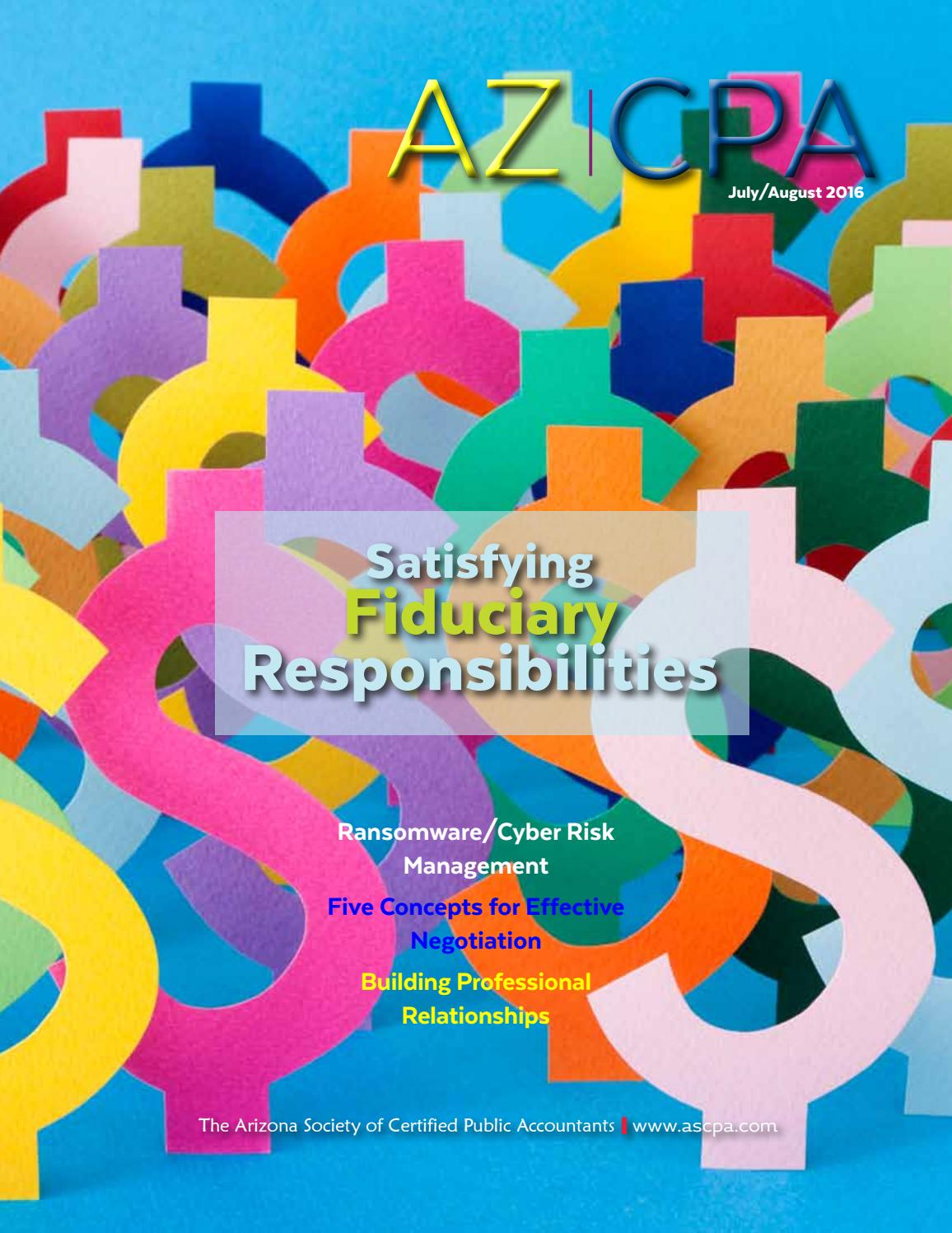 AZ CPA July August 2016 by ASCPA - Issuu