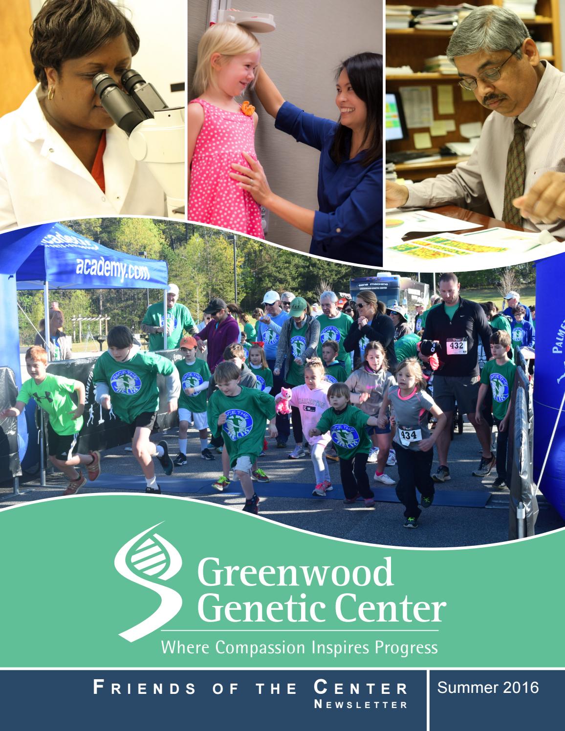 Greenwood Genetic Center Summer 2016 by Greenwood Genetic Center - Issuu
