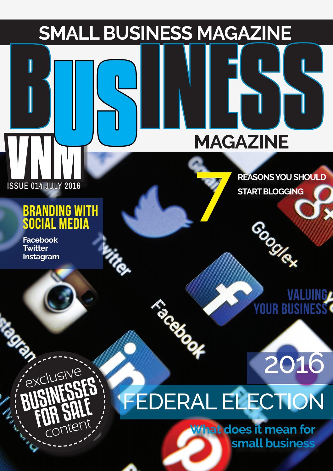 VNM Small Business Magazine Issue 014 by VNM Small Business Magazine ...