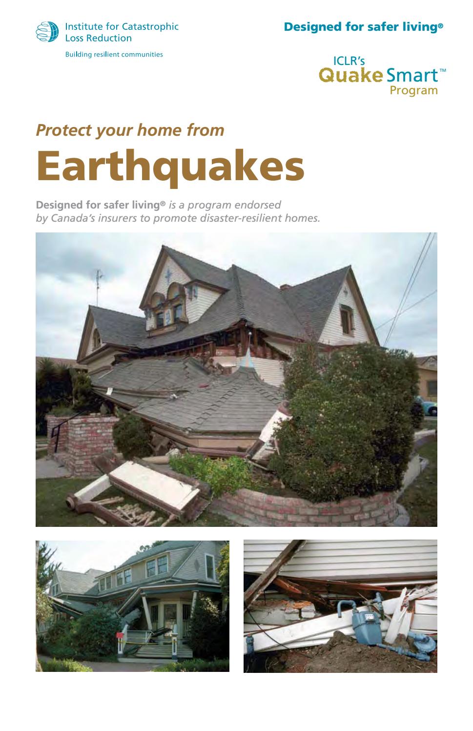 Protect your home from earthquakes by ICLR - Issuu