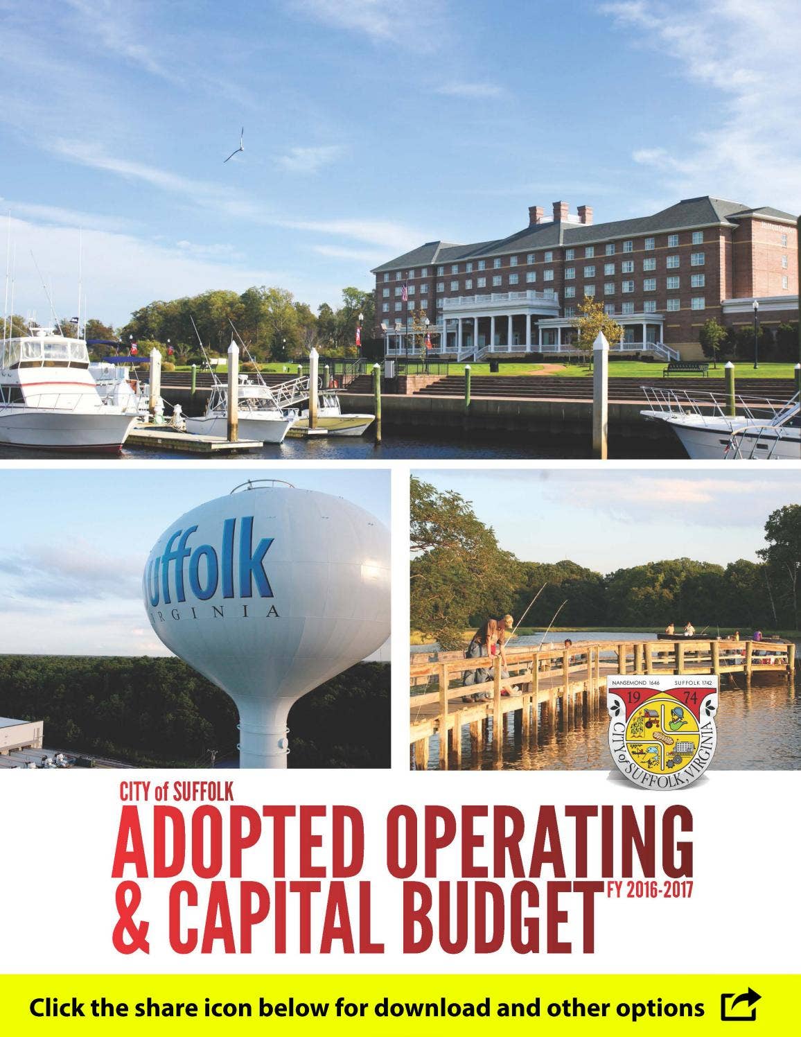 Adopted Operating & Capital Budget FY 2016/17 by City of Suffolk ...