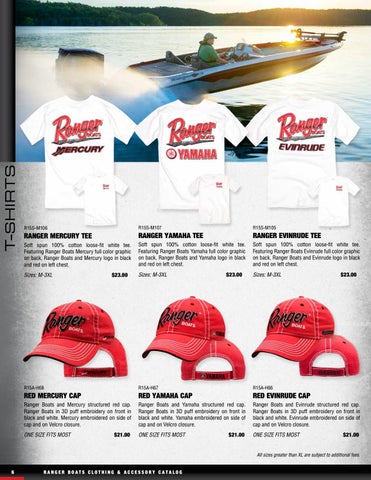 Ranger Boats Summer 2016 Ranger Wear Catalog by Powertex Group - Issuu