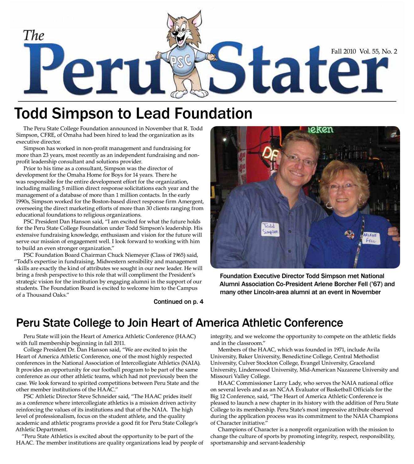 F2010 Peru Stater by Peru State - Issuu