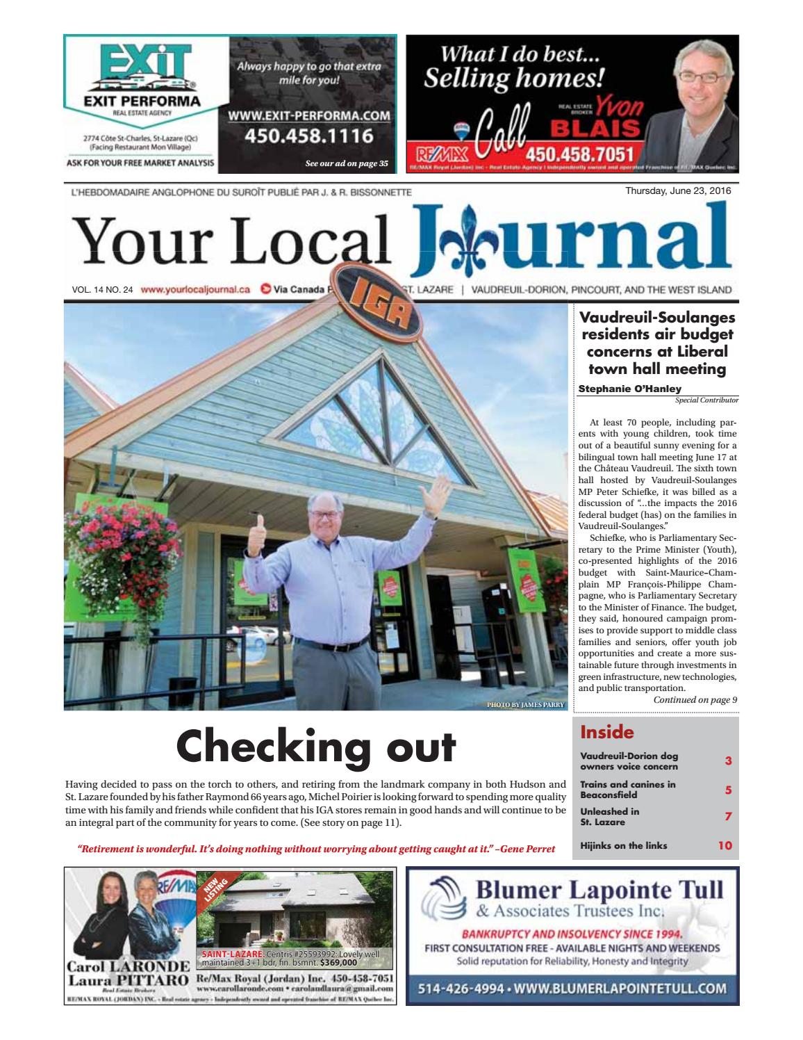 Your Local Journal - June 23rd, 2016 by Your Local Journal - Issuu
