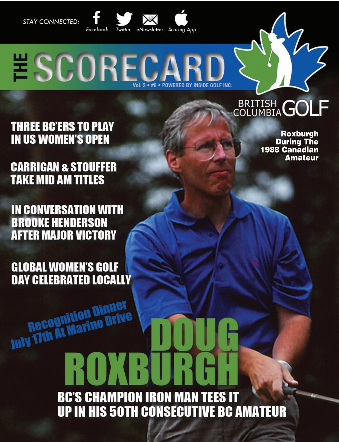 British Columbia Golf - The Scorecard Magazine Vol. 2 Issue 6 by Inside ...