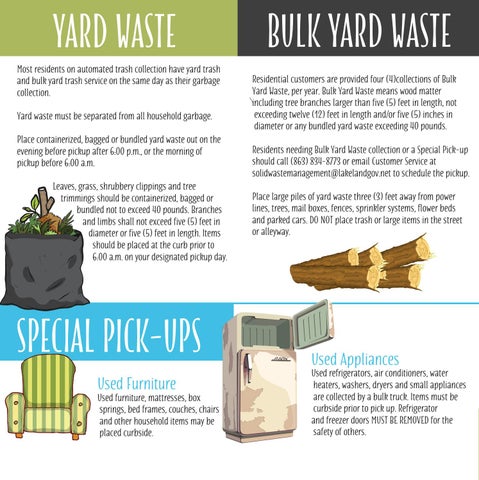 Solid Waste & Recycling Brochure by City of Lakeland - Issuu