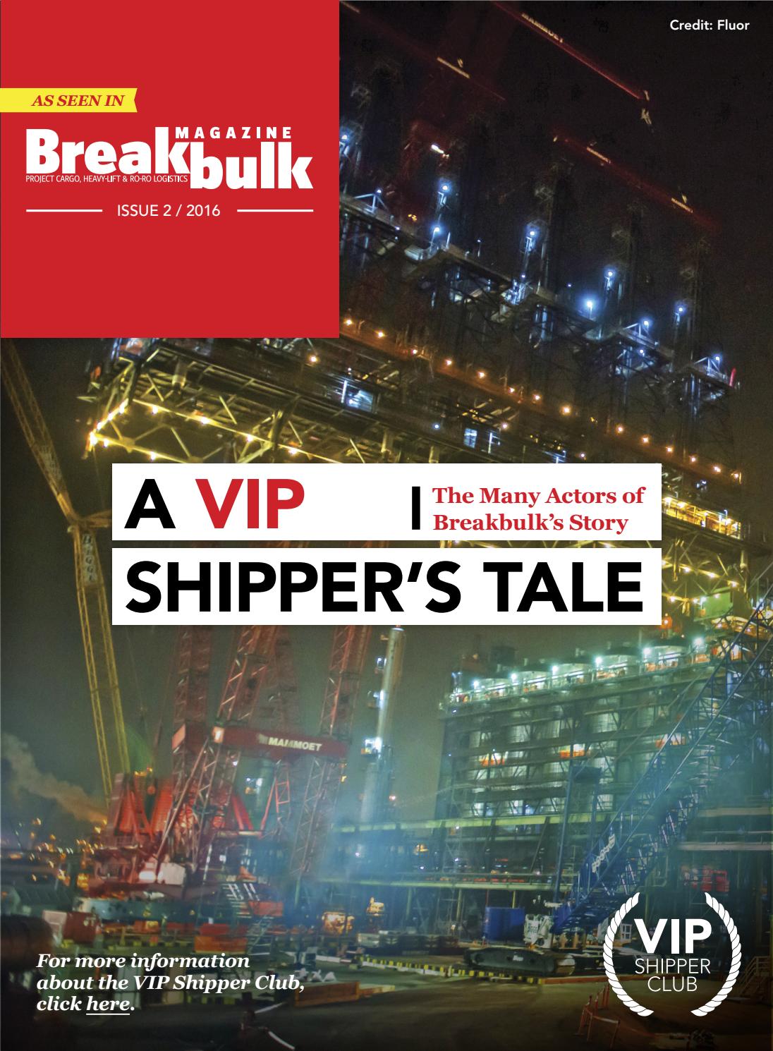 A VIP Shipper's Tale – as seen in Breakbulk Magazine by Breakbulk ...
