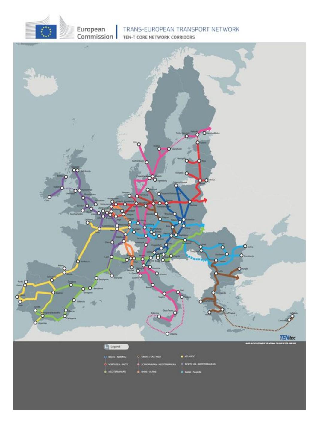 Trans European Transport Network - Atlantic Additions by The Atlantic ...