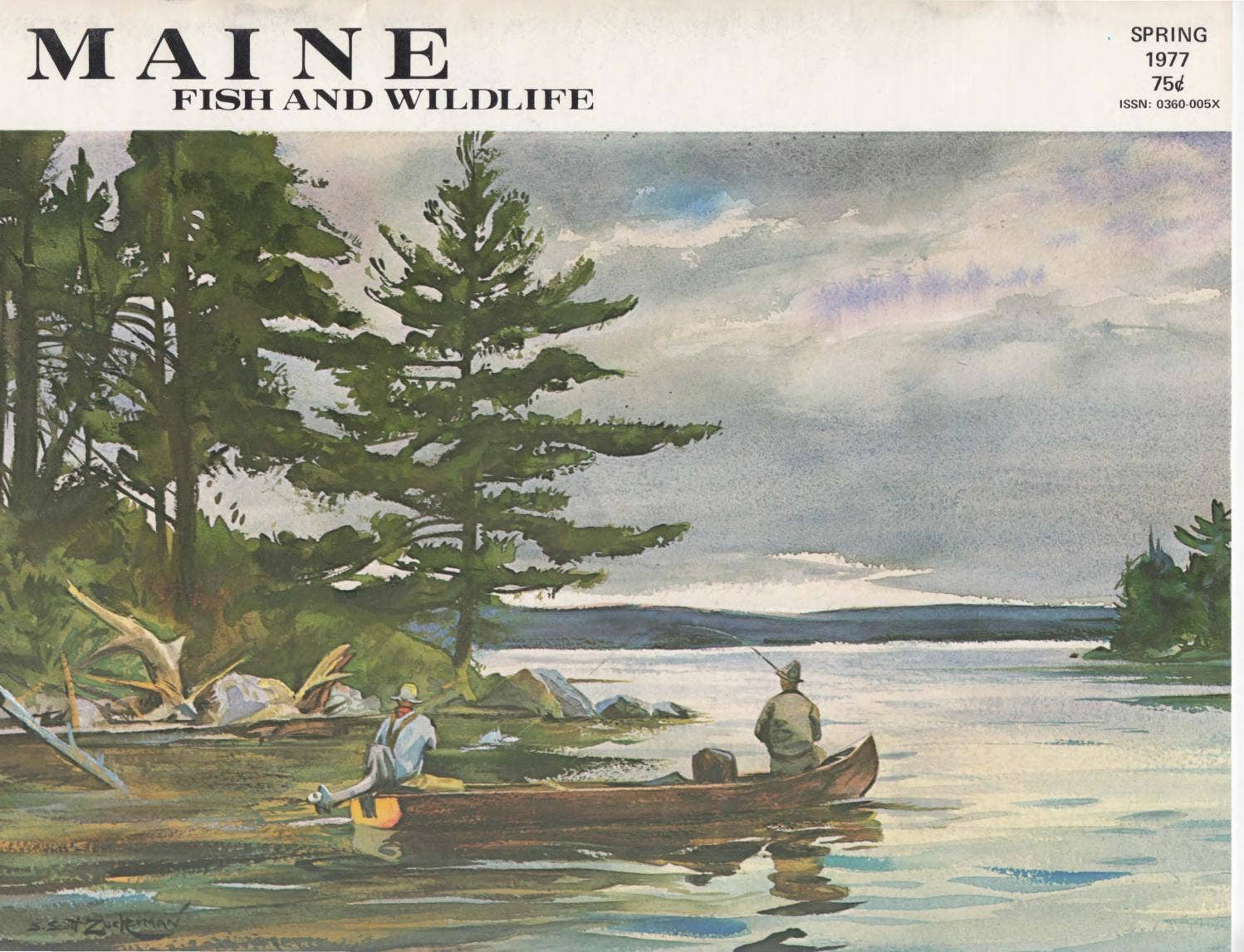 Maine Fish and Wildlife Magazine, Spring 1977 by Maine State Library ...