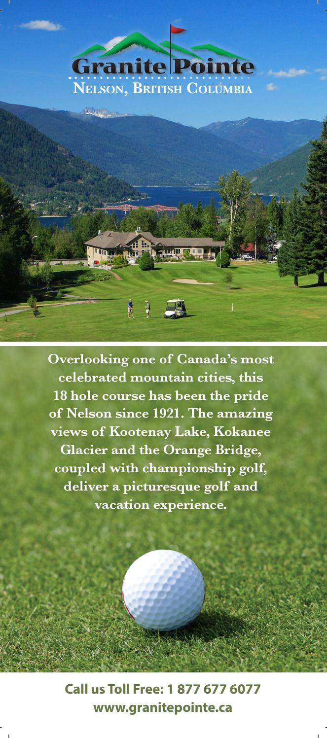 Granite Pointe Golf Course by Kootenay Rockies Tourism - Issuu