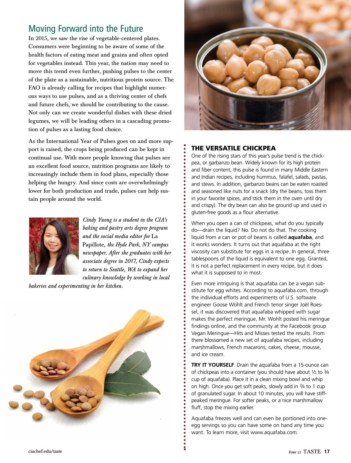 CIA Taste Magazine Issue #22 by The Culinary Institute of America - Issuu