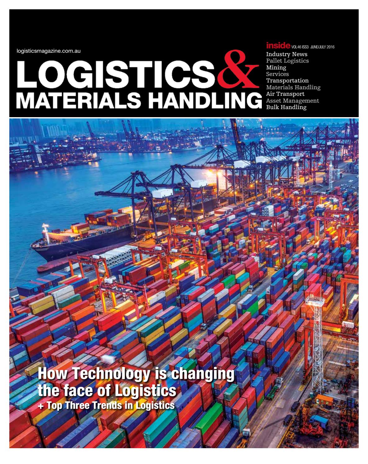 Logistics & Materials Handling June/July 2016 by Prime Creative Media ...