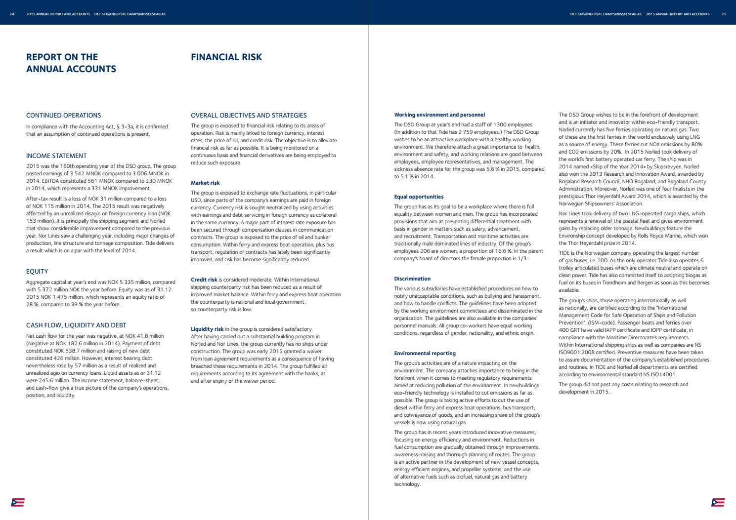 DSD Annual report and accounts 2015 by CoreTrek - Issuu