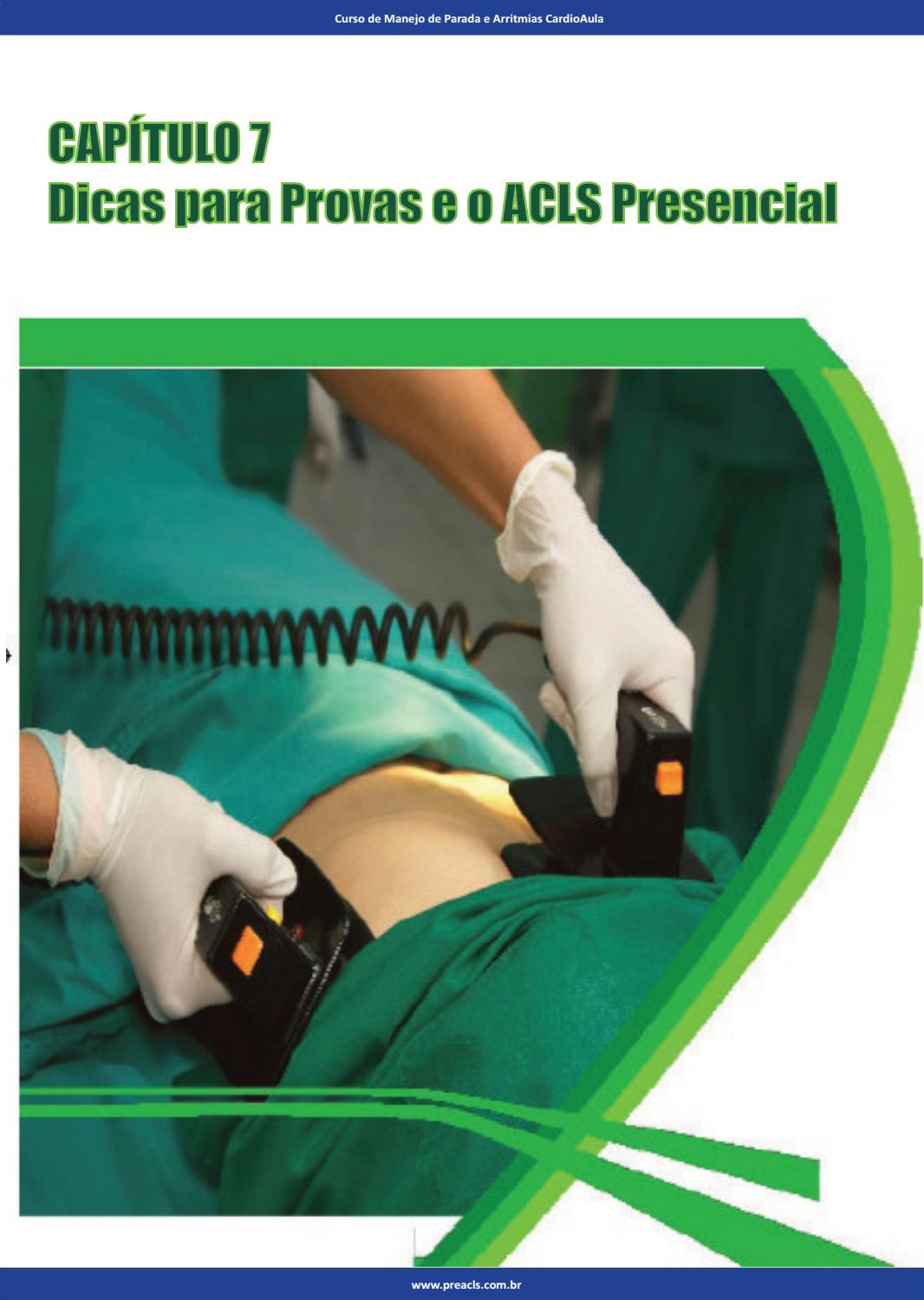 ACLS: Apostila do Curso Online Pré ACLS CardioAula do Grupo ...