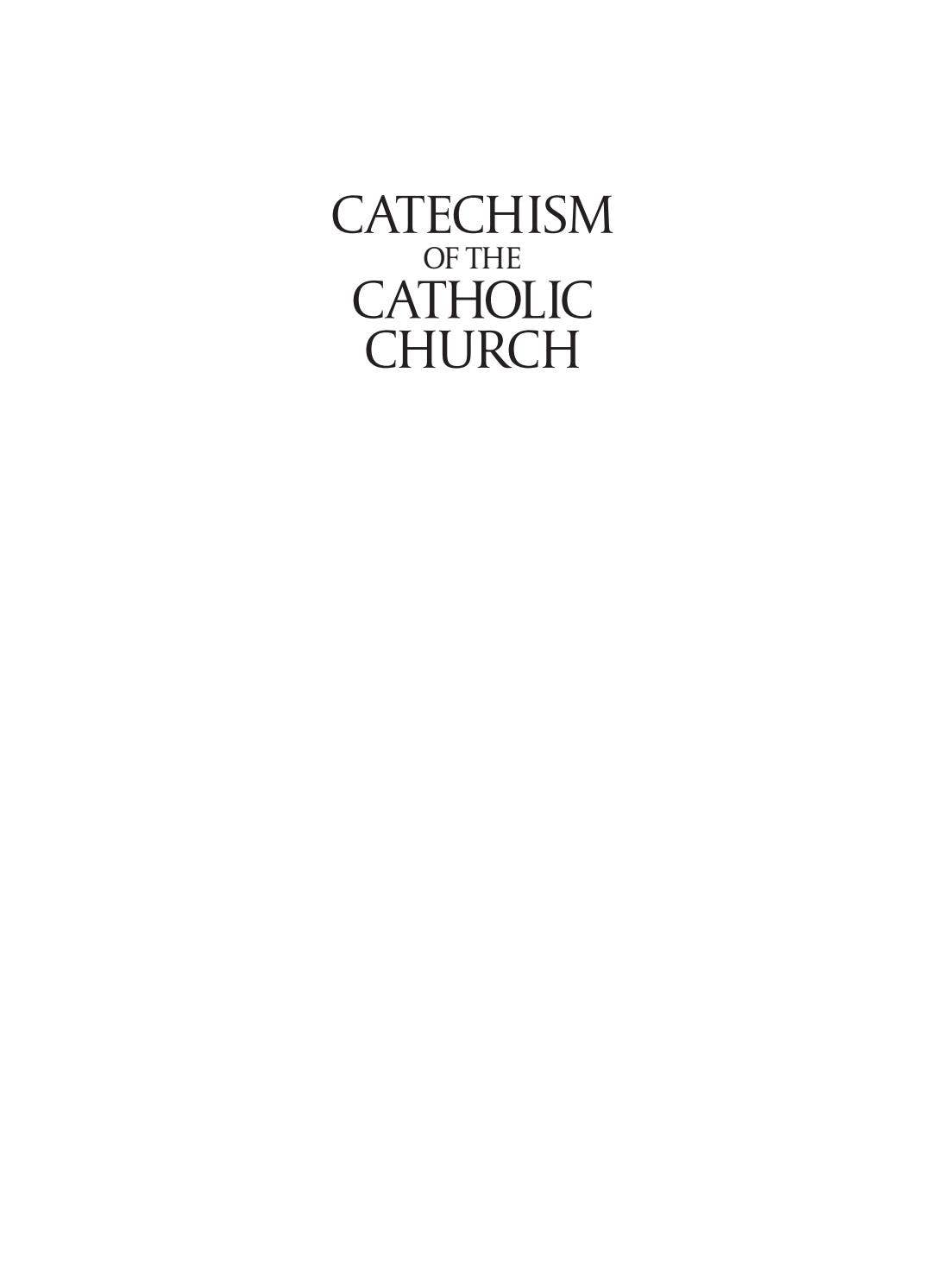 Catechism of the Catholic Church Preview (New) by Catholic Truth ...