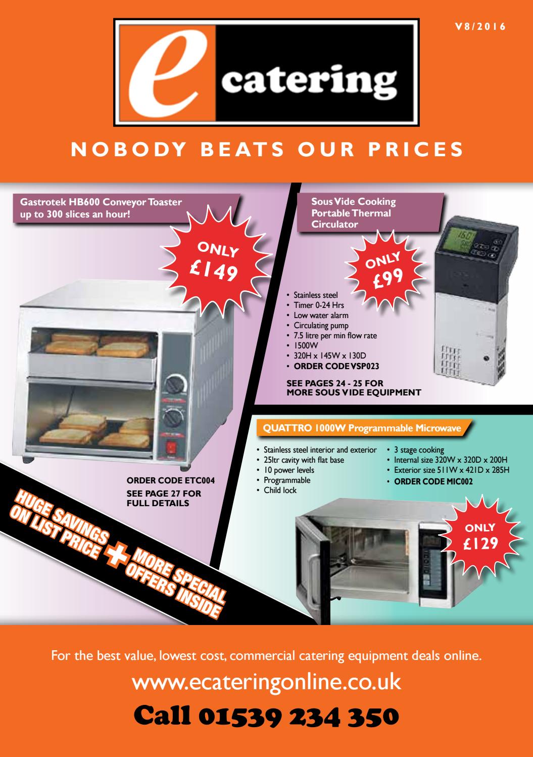 E catering v8 2016 catalogue by ecatering - Issuu