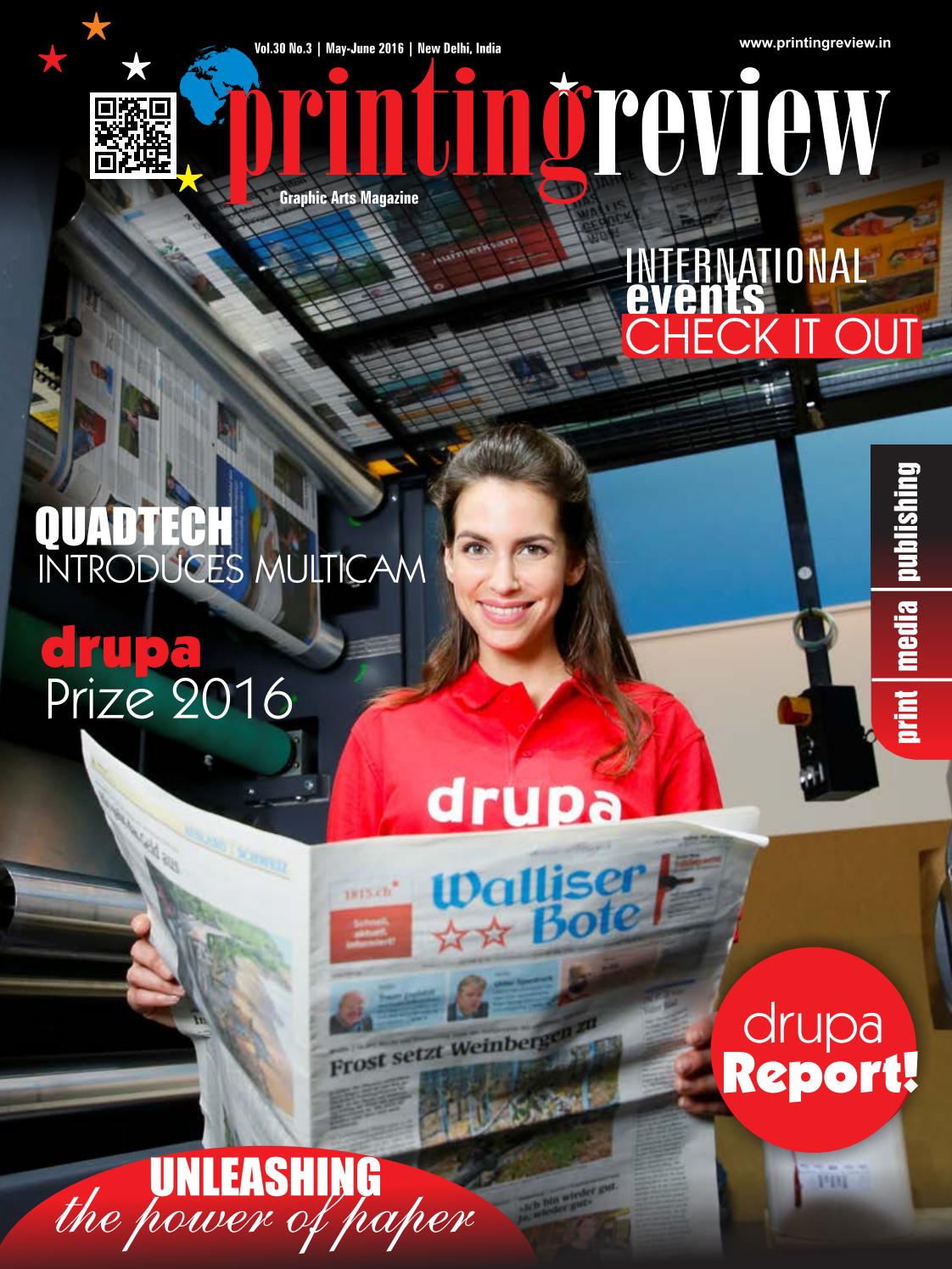 'Printing Review' May-June 2016 by Worldwide Publications - Issuu