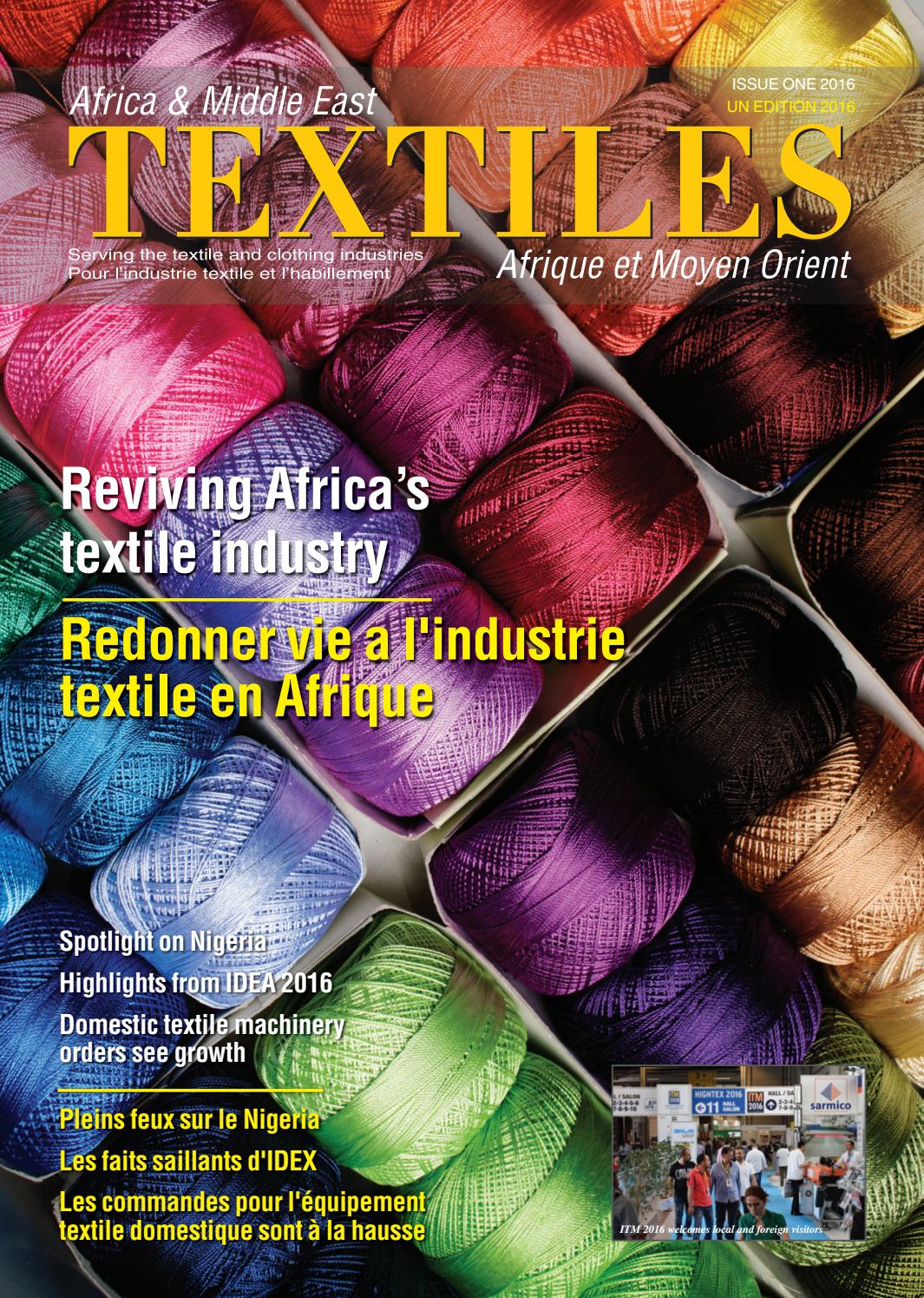 Africa & Middle East Textiles 1 2016 by Alain Charles Publishing - Issuu