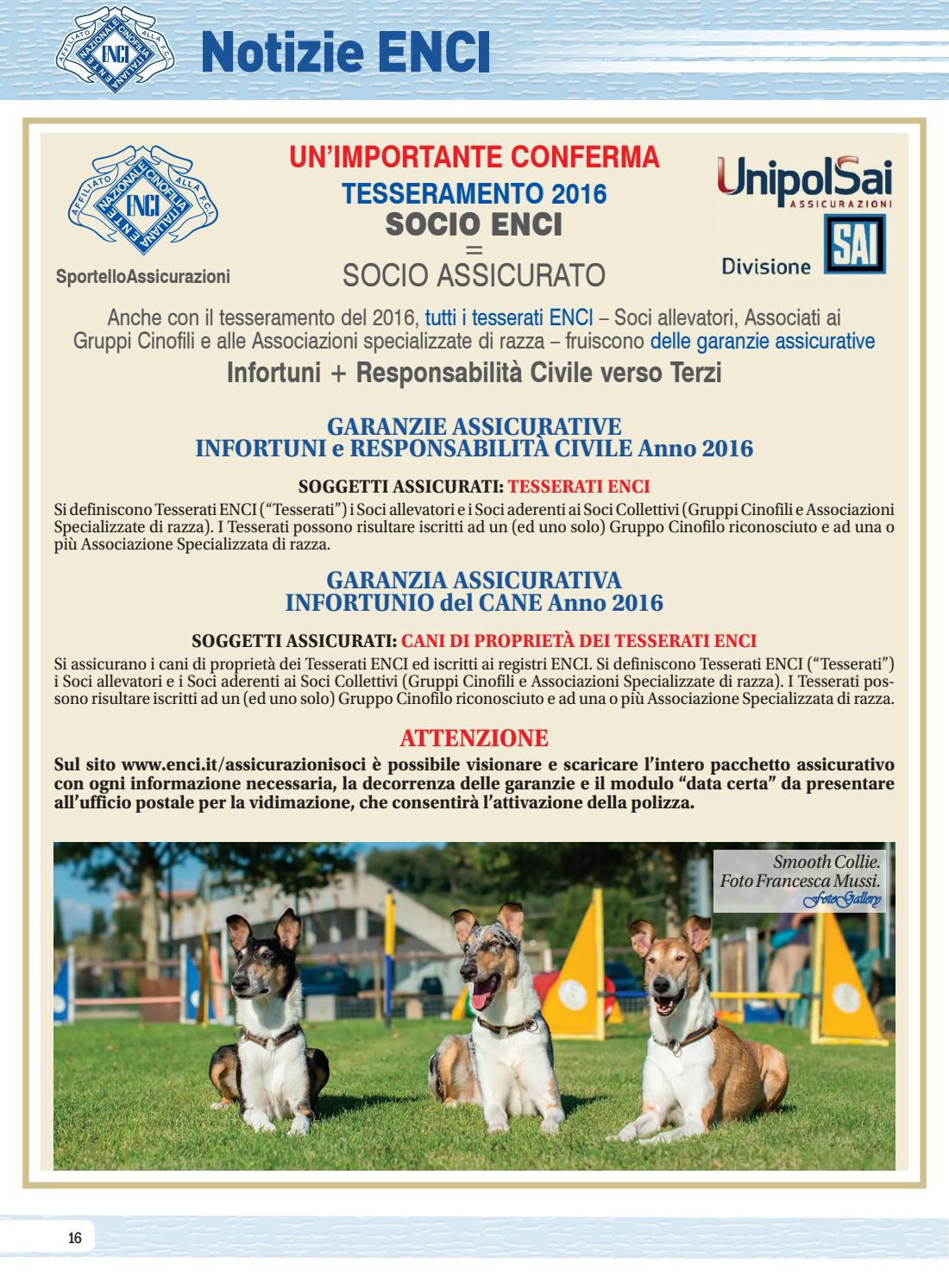 I Nostri cani - aprile 2016 by ENCI - Ente Nazionale Cinofilia Italiana ...