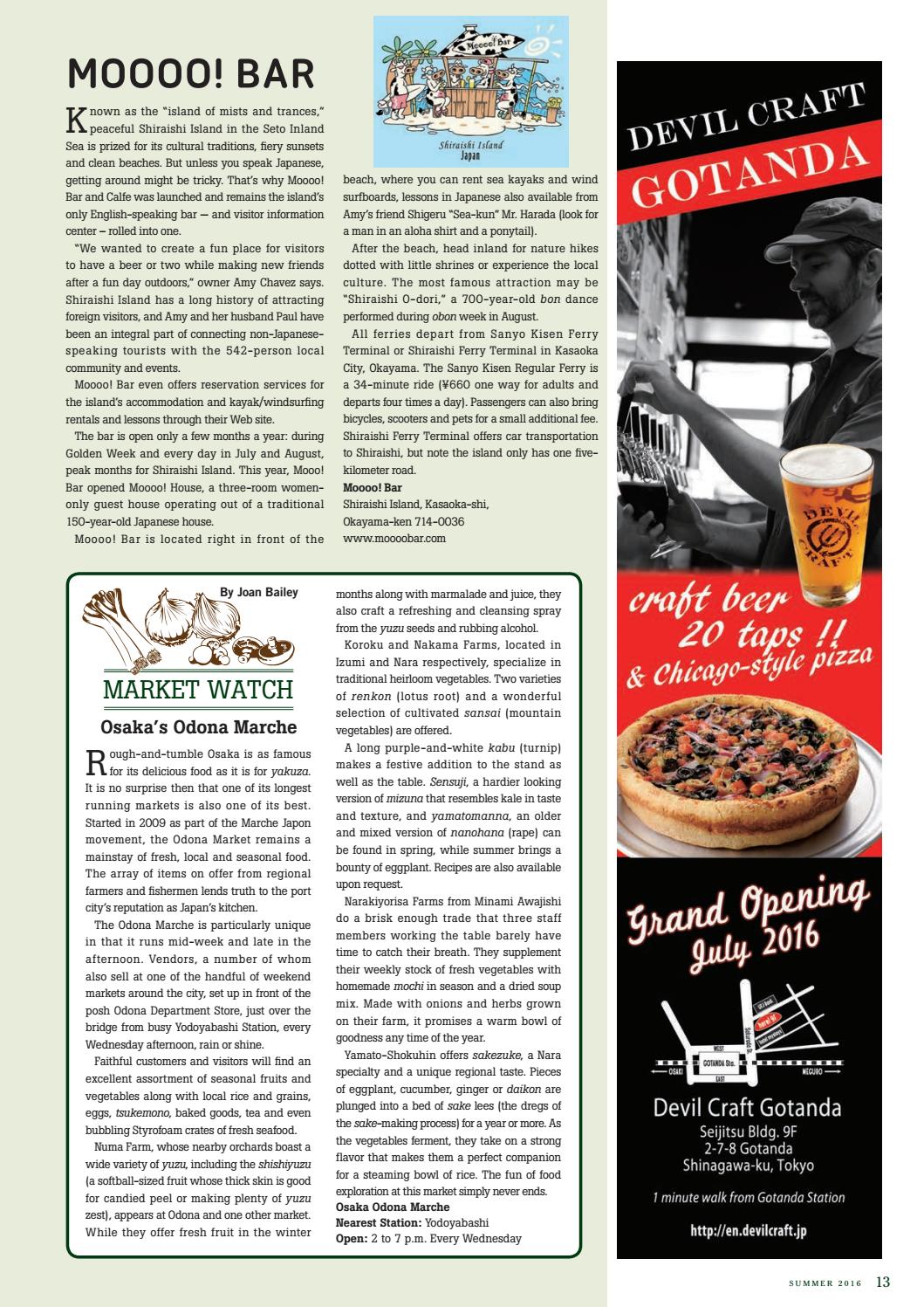 Outdoor Japan Traveler Magazine - Issue 60 - Summer 2016 by Outdoor ...