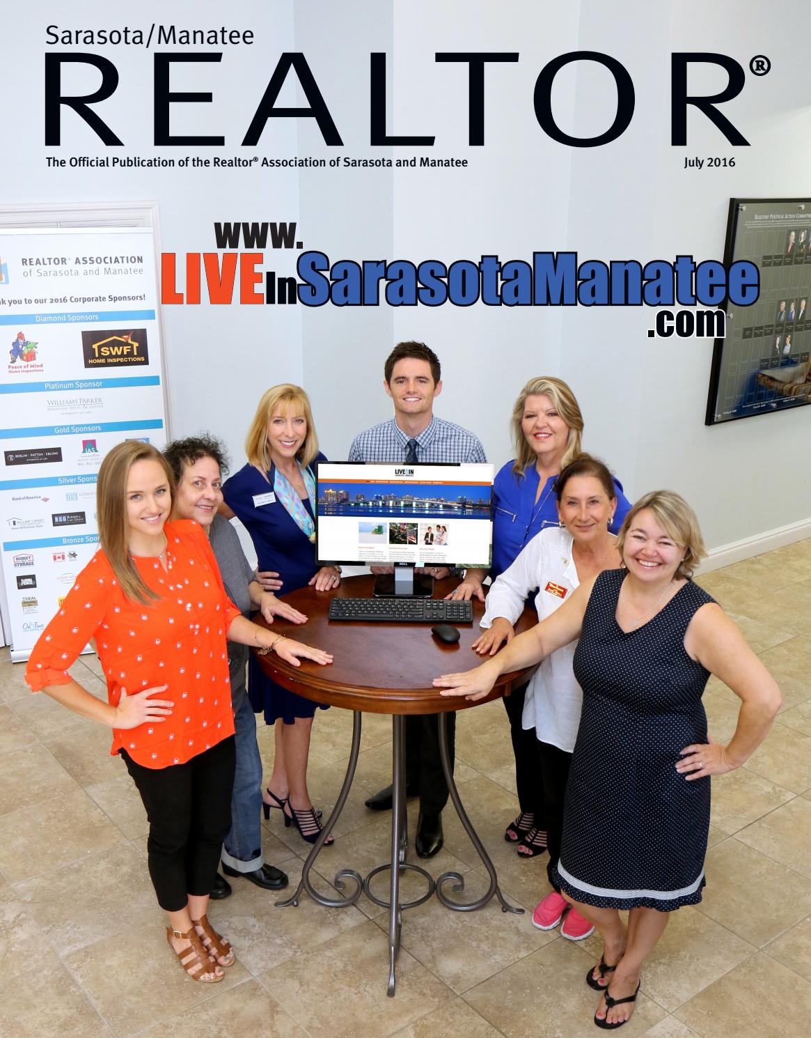 Sarasota / Manatee Realtor Magazine - RASM - July 2016 Issue by REALTOR® Association of Sarasota ...