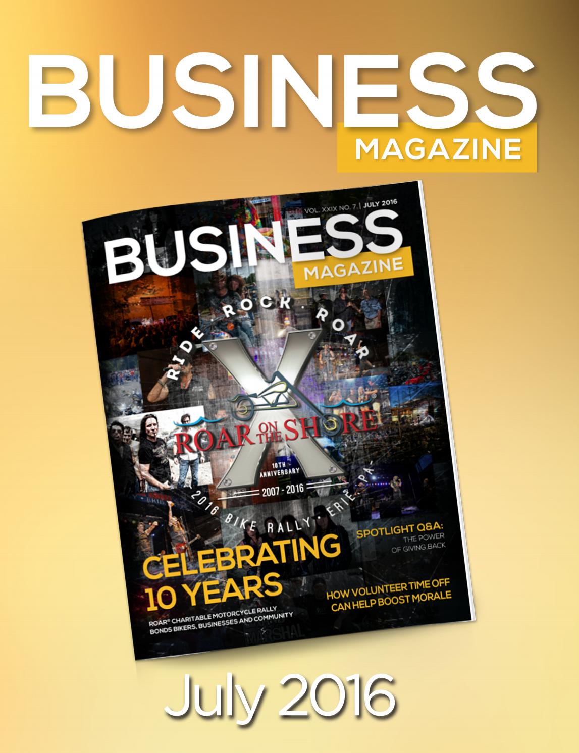 July 2016 Business Magazine by MBA Business Magazine - Issuu