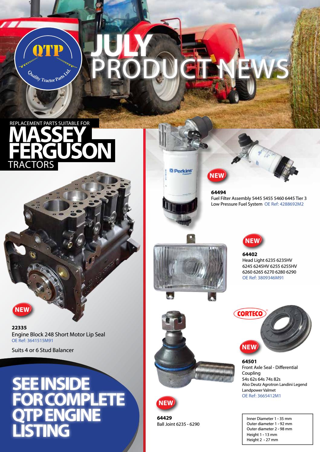 QTP July product news by Quality Tractor Parts - Issuu