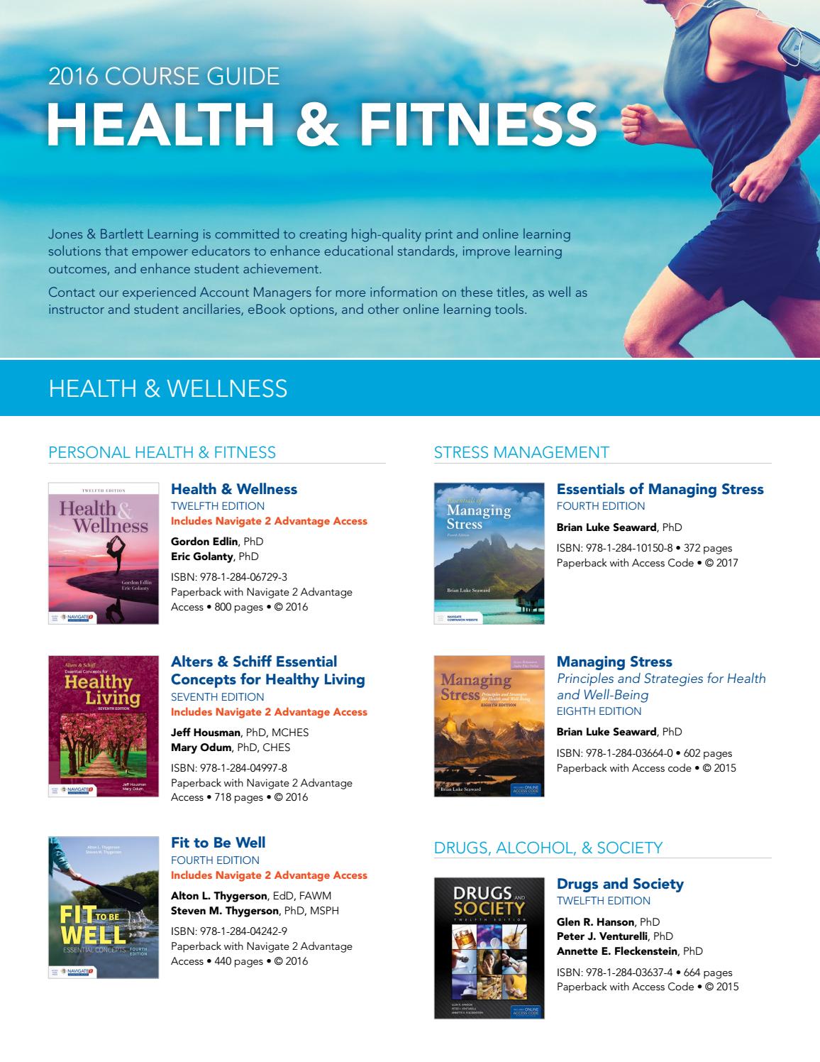 2016 Course Guide: Health & Fitness by Jones & Bartlett Learning - Issuu