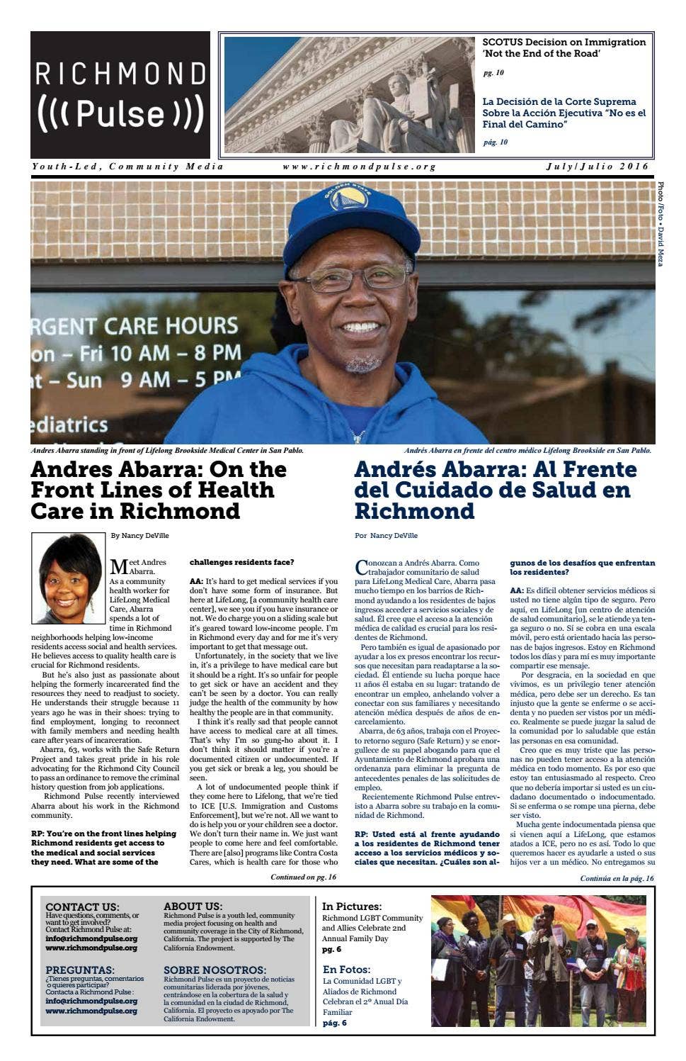 Richmond Pulse July 2016 by The Contra Costa Pulse - Issuu