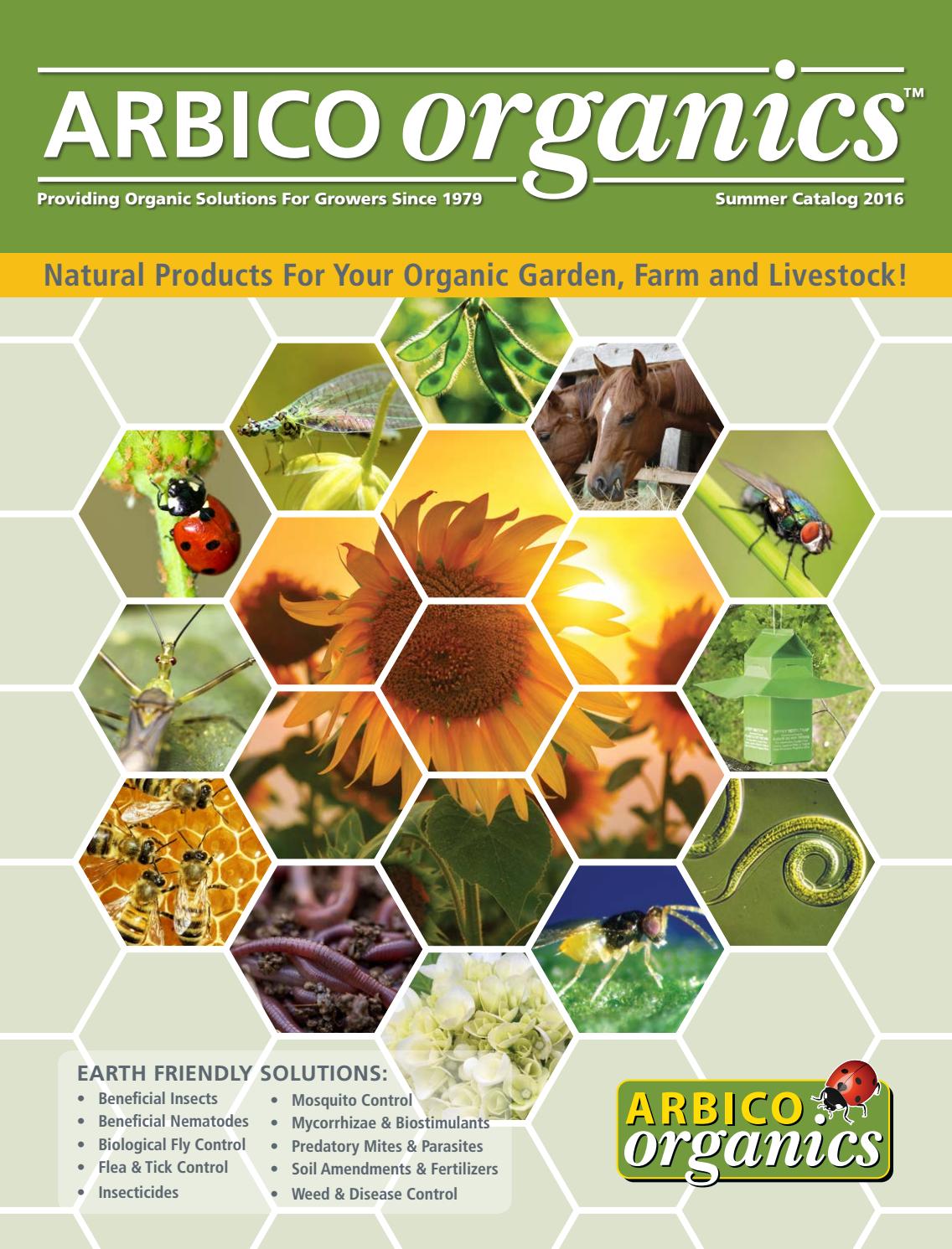 ARBICO Organics Summer Catalog 2016 by ARBICO Organics - Issuu
