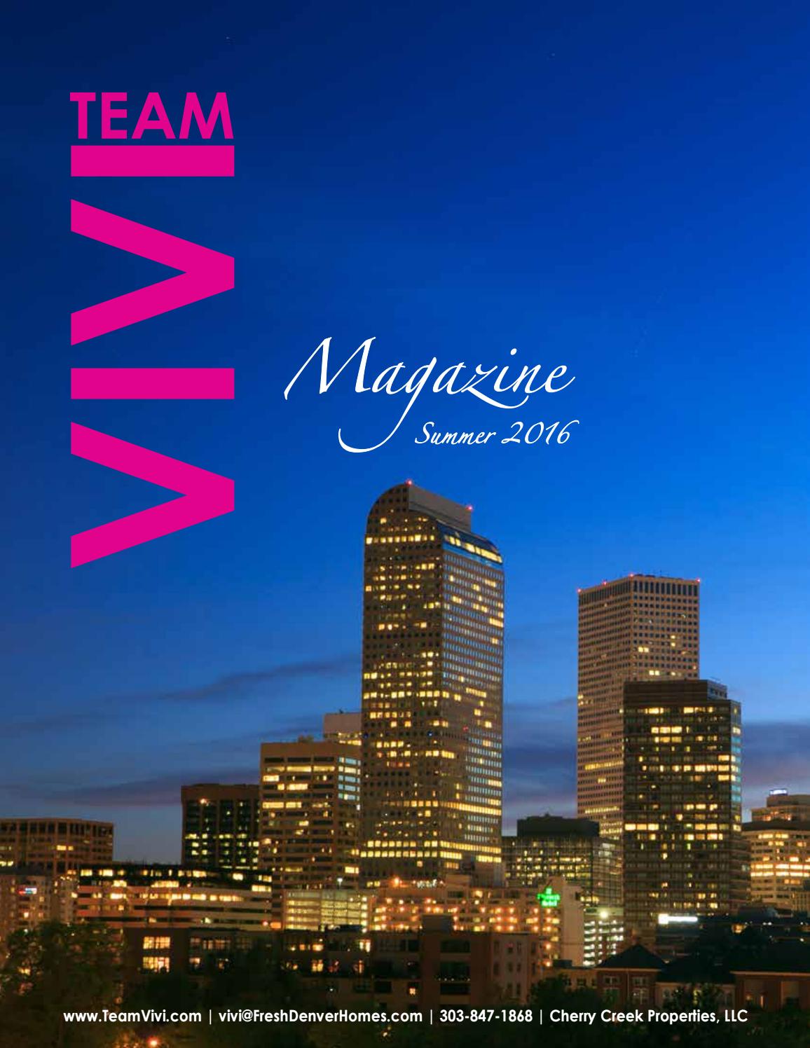 Team Vivi Real Estate Magazine by Brenna Designs, LLC - Issuu