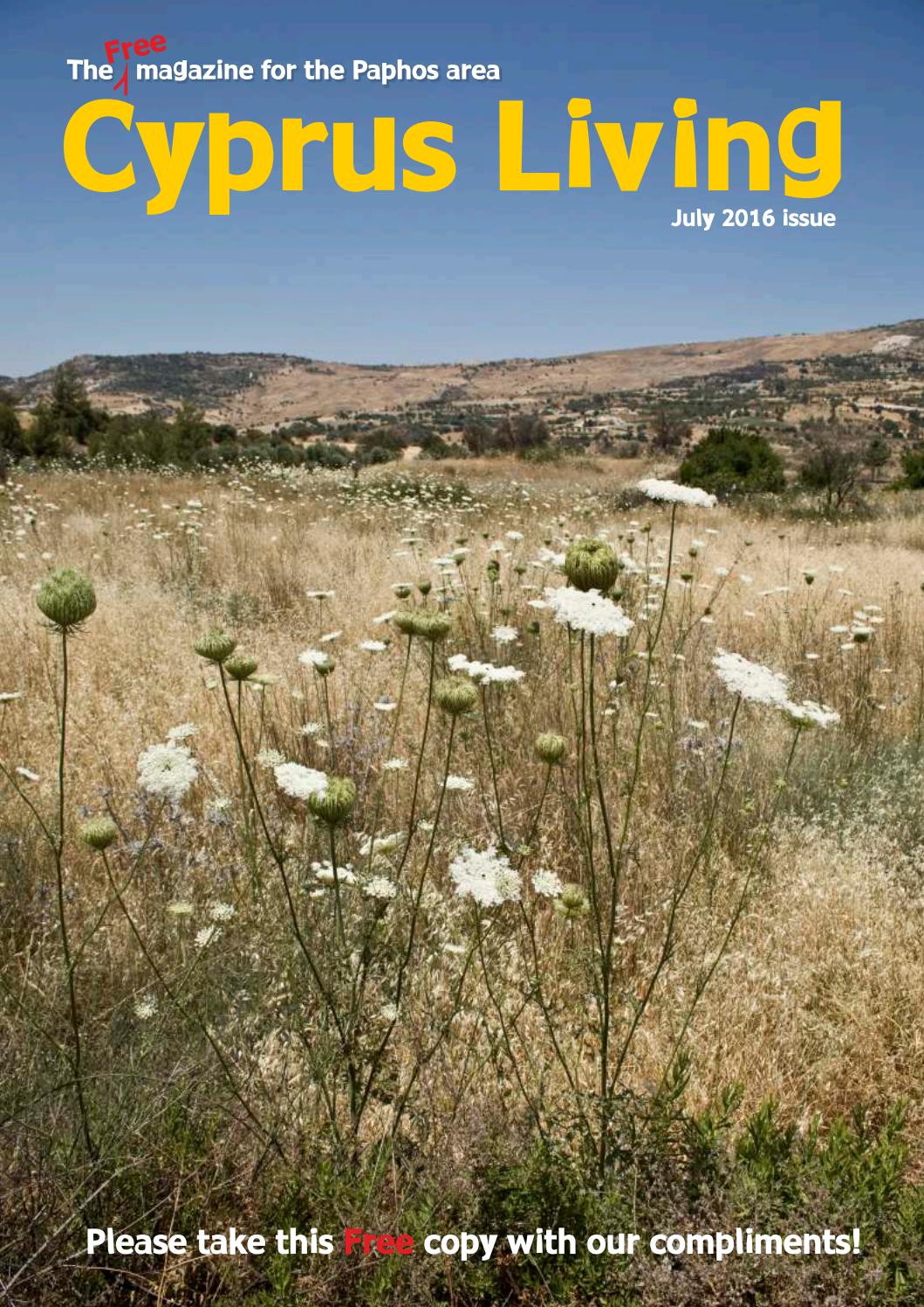 Cyprus Living Magazine July 2016 by Cyprus Living Magazine - Issuu