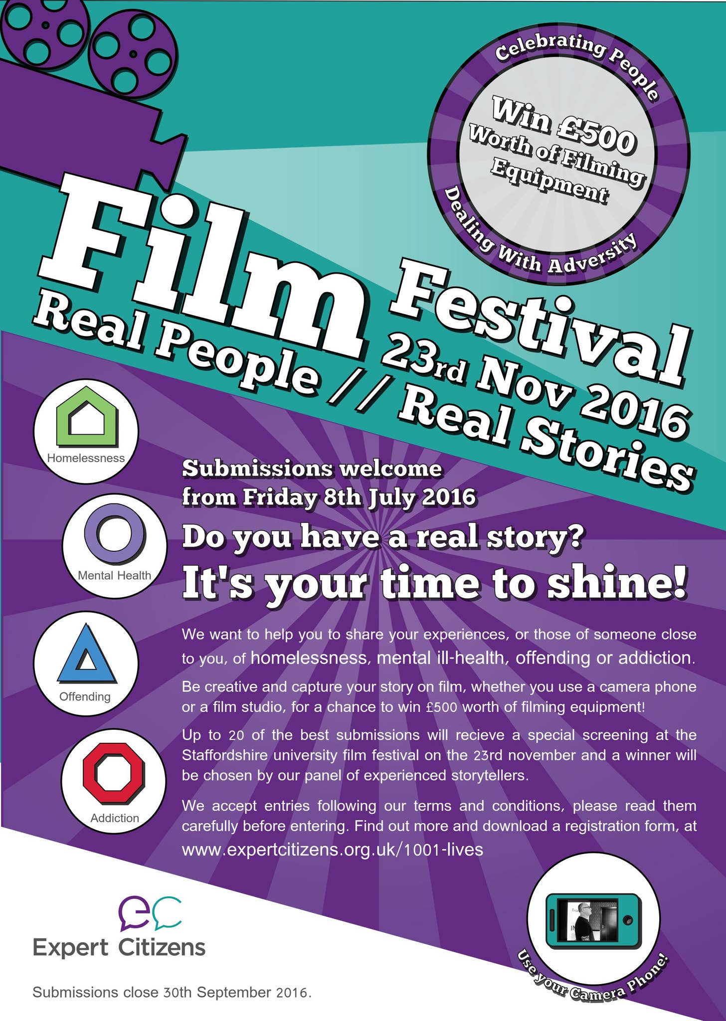 Film competition poster by VOICES - Issuu