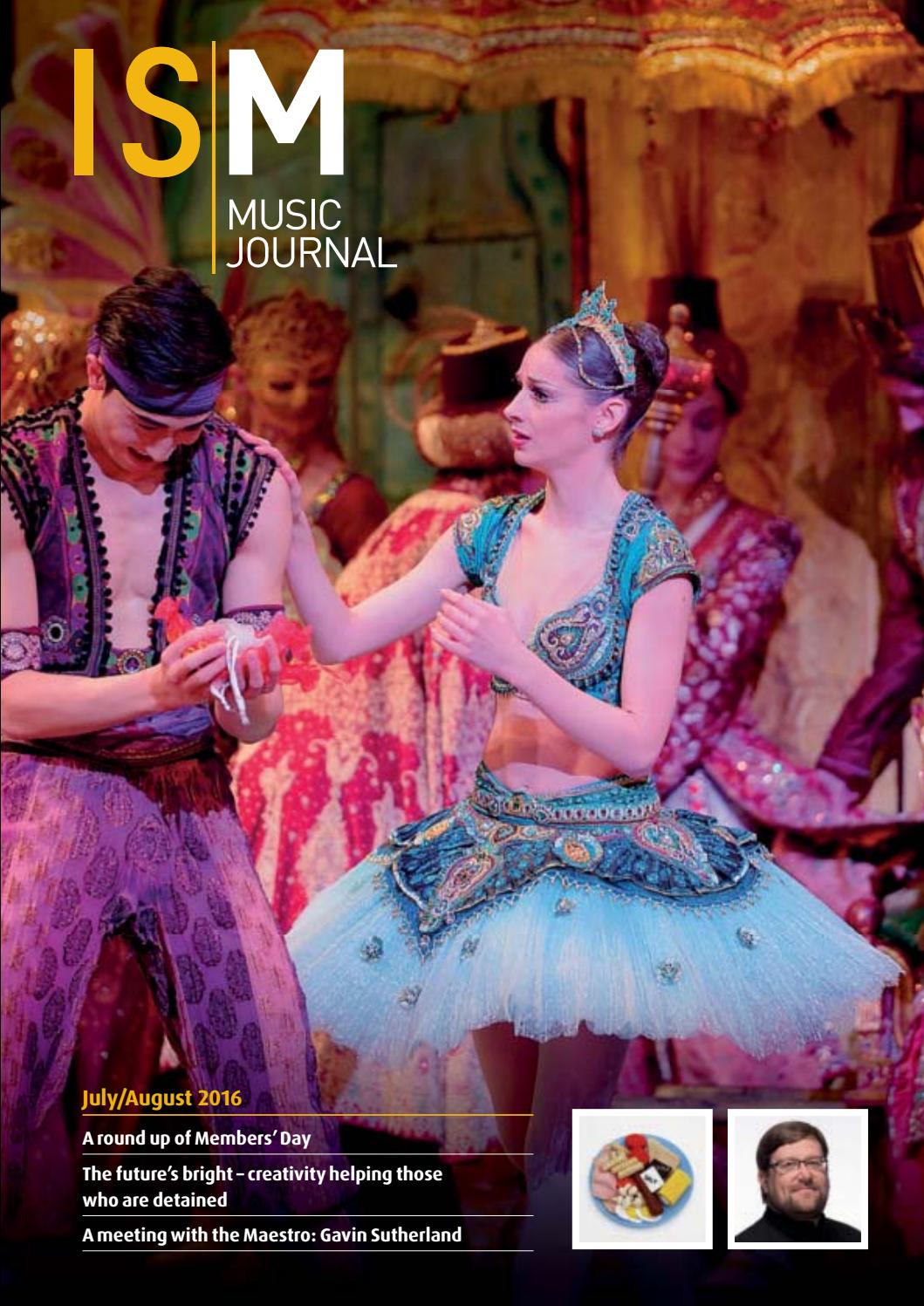 ISM Music Journal - July/August 2016 by ISM Musicians - Issuu