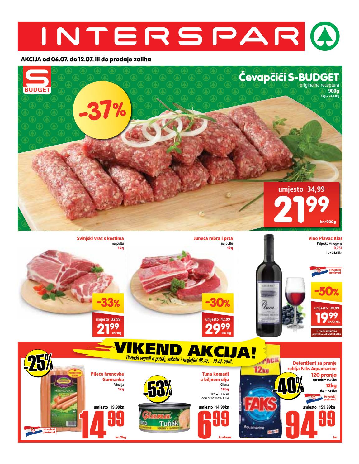 Interspar katalog od 06.-12.07.2016. by Catalog.hr - Issuu