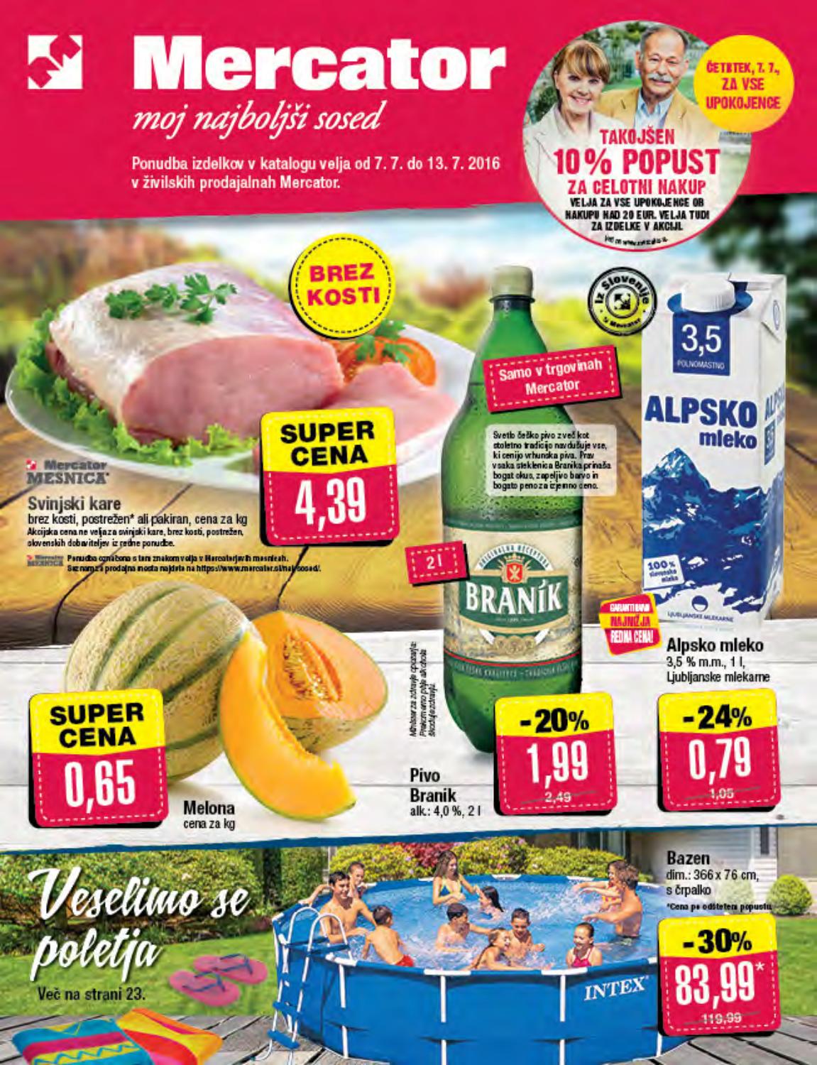 2016 07 07 katalog Mercator by Vsikatalogi.si - Issuu