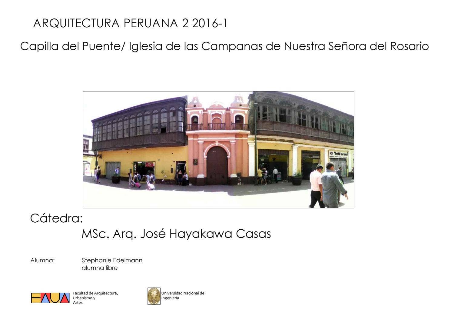 2016 I Stephanie Edelmann by Arquitectura Peruana 2 - Issuu