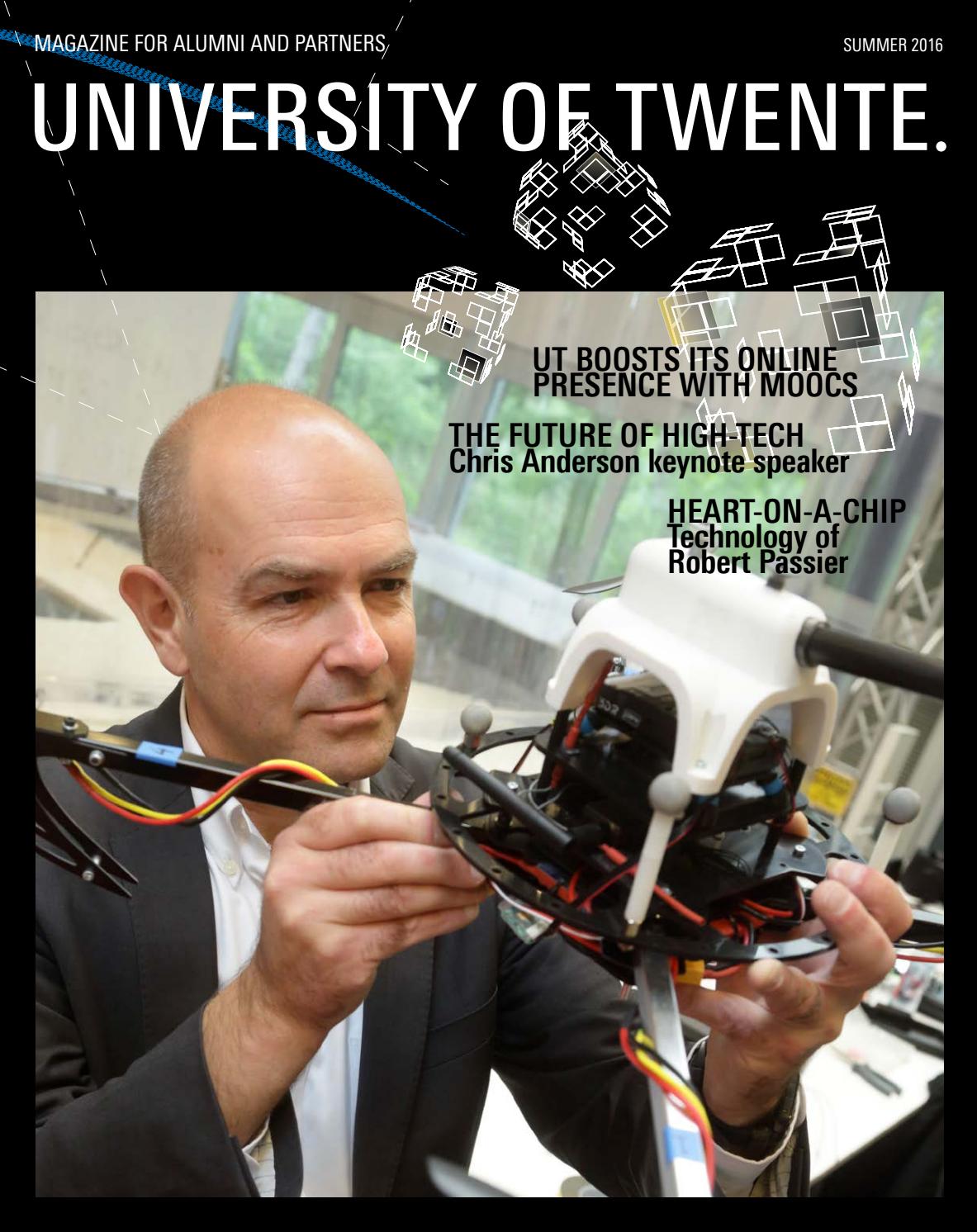 UT magazine summer 2016 (English) by University of Twente - Issuu