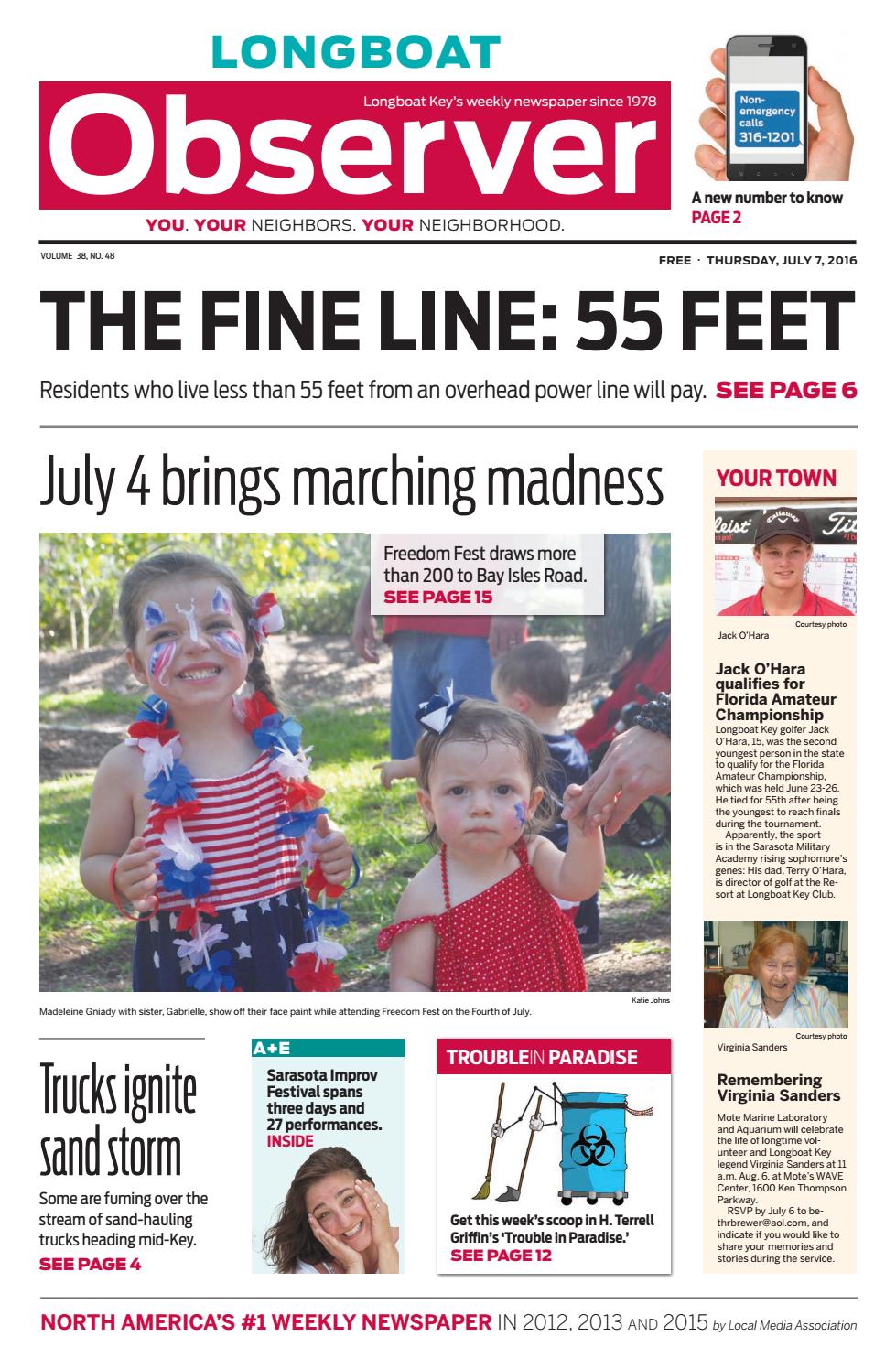 Longboat observer 7 7 16 by The Observer Group Inc. - Issuu