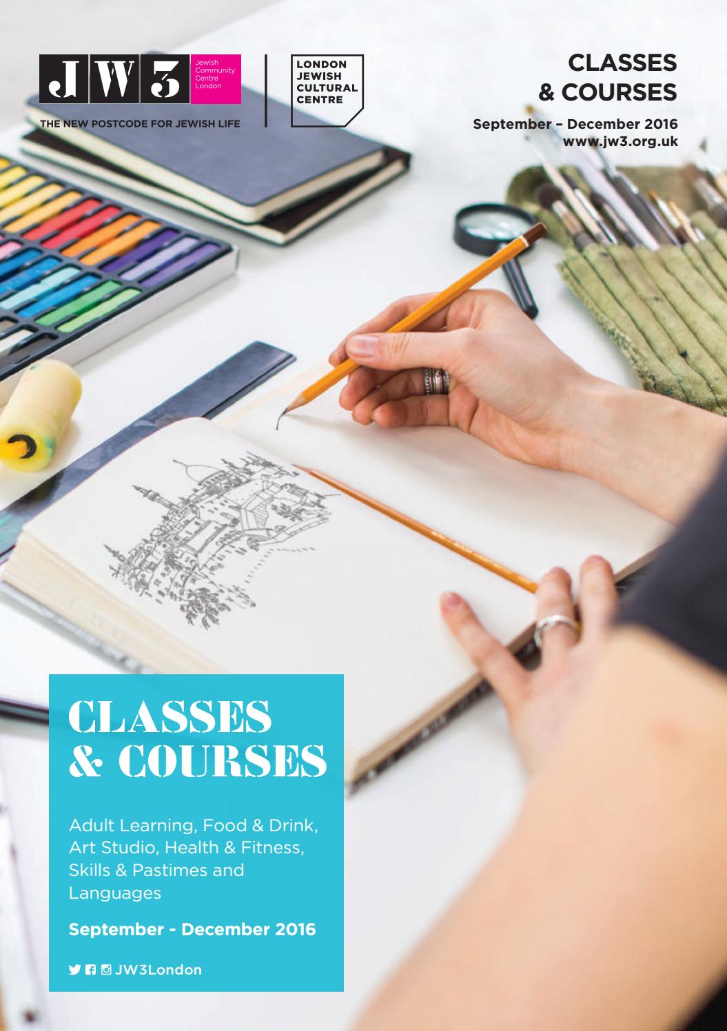Jw3 Classes And Courses Sep Dec By Jw3london Issuu