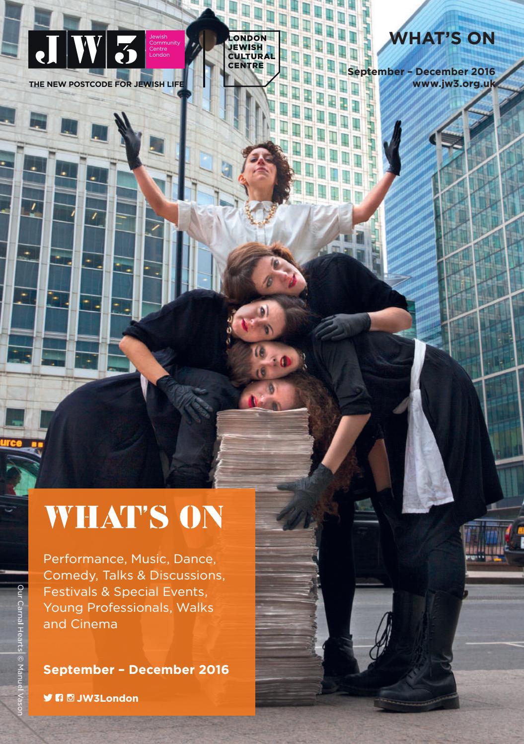 JW3 What's On Sep-Dec by JW3London - Issuu