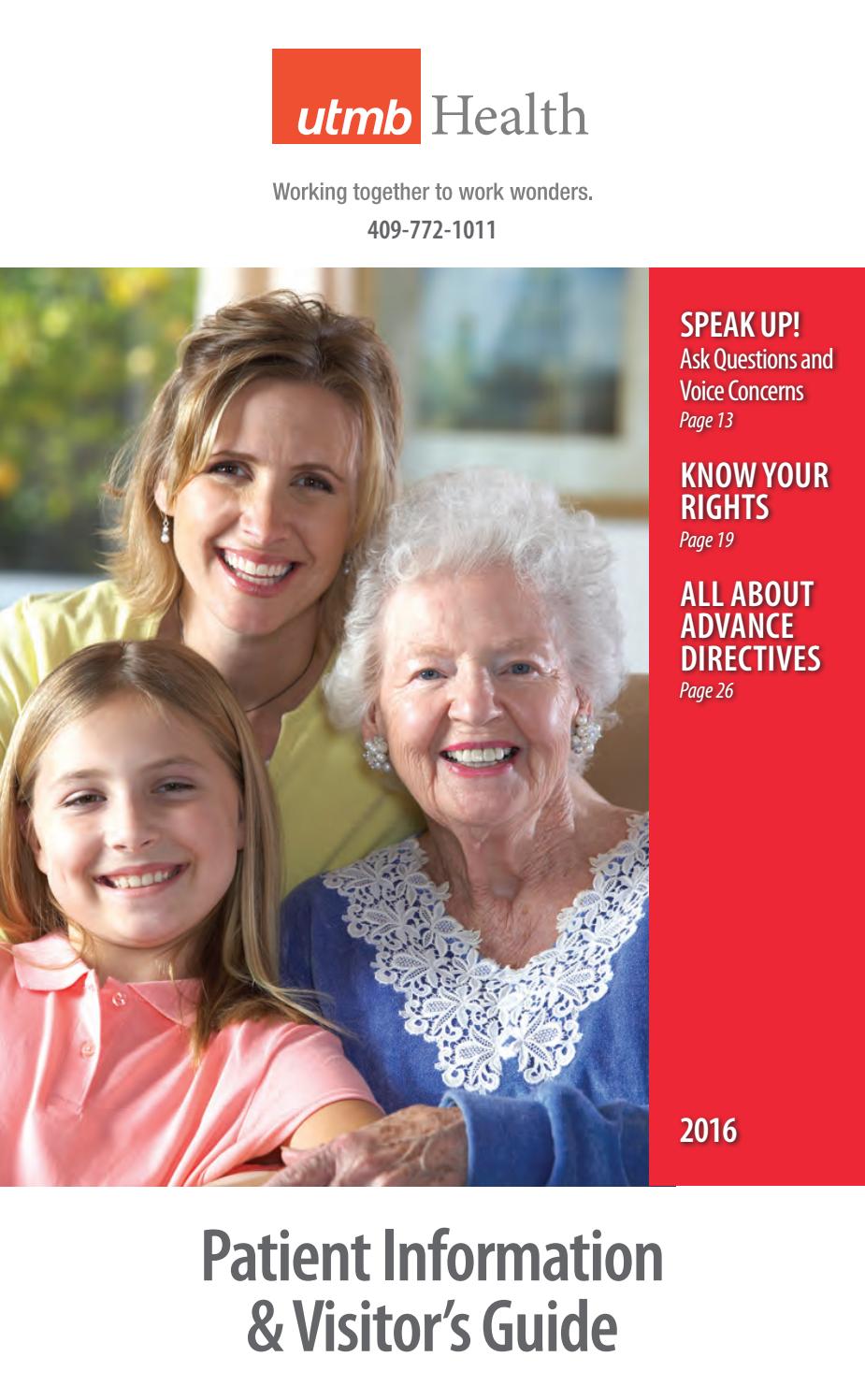 UTMB Health League City Campus Patient Guide 7/2016 by UTMB Health - Issuu